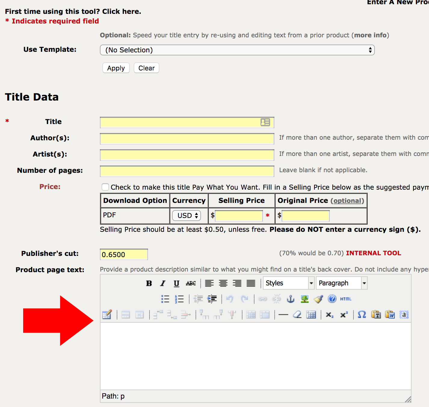 Add Images to Product Description – Dungeon Masters Guild